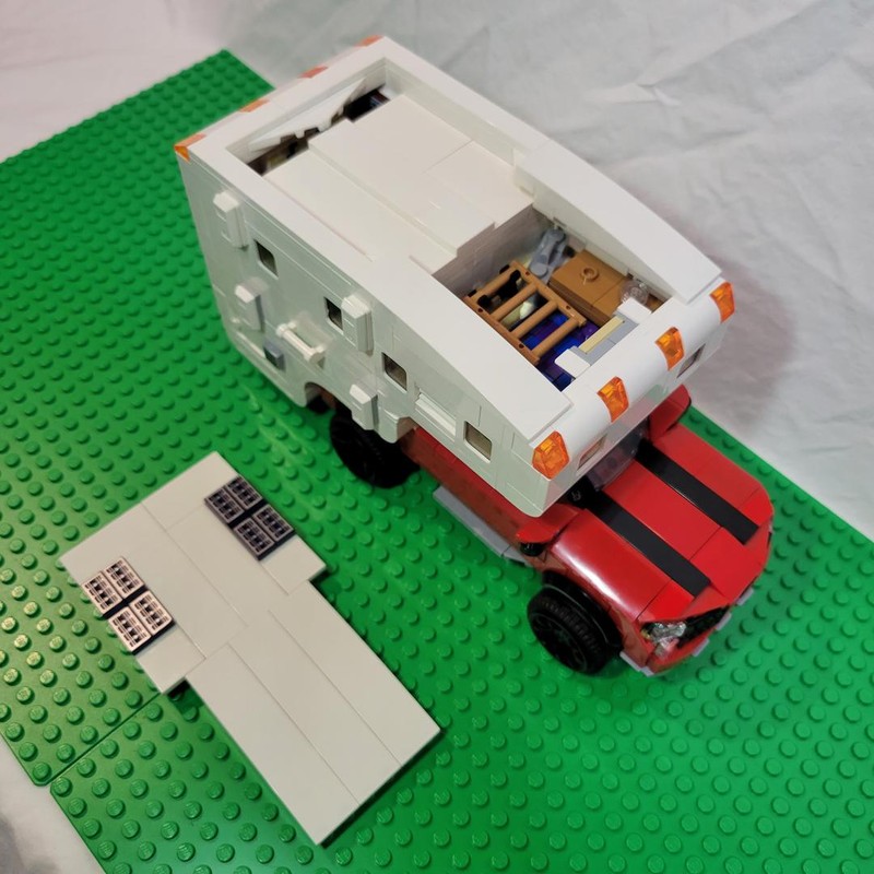 LEGO MOC Ladybug Truck and Expanding Camper by Brick_Lizard ...