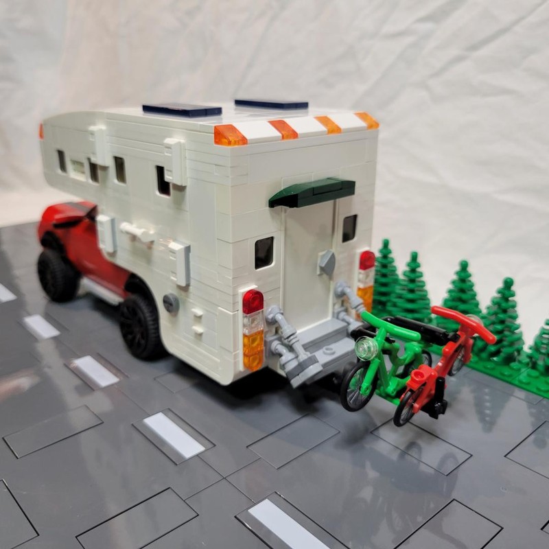 LEGO MOC Ladybug Truck and Expanding Camper by Brick_Lizard ...