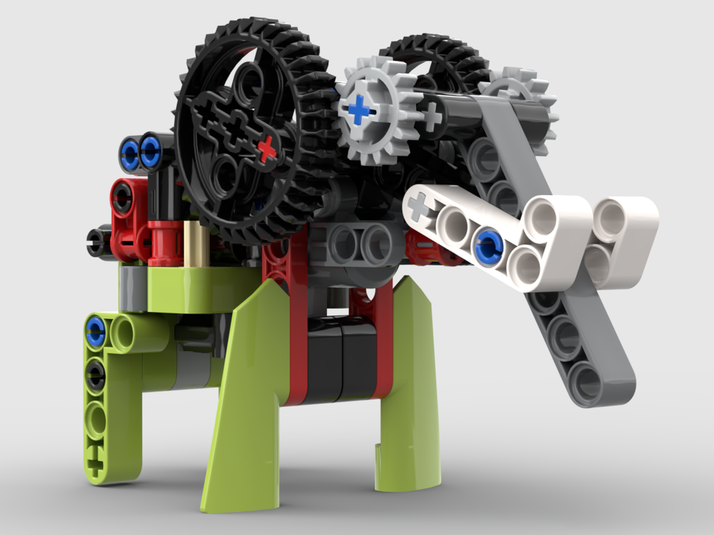 LEGO MOC Elephant_42102 by Raptor9889 | Rebrickable - Build with LEGO