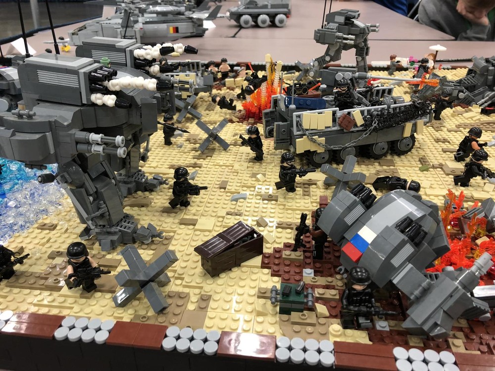 LEGO MOC T.O.B.B. (Tactical Operated Bunker Buster) (mech) by ...