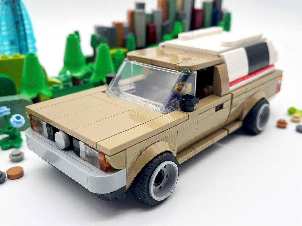 LEGO MOC Toy Tacoma - Dark Tan by IBrickedItUp | Rebrickable - Build ...