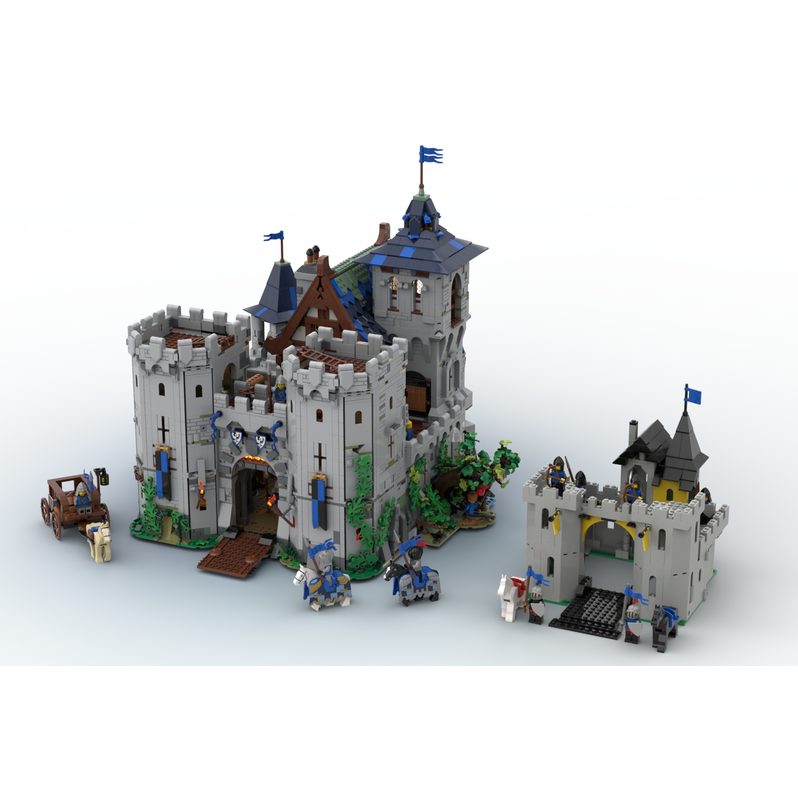 LEGO MOC Black Falcon's Fortress - Classic Castle by Dream Build Bricks ...