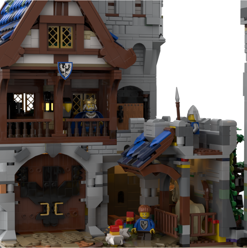 LEGO MOC Black Falcon's Fortress - Classic Castle by Dream Build Bricks ...