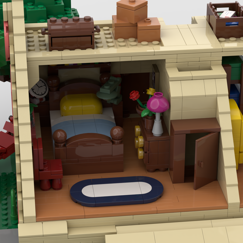 LEGO MOC Donald Duck's house by Leo G | Rebrickable - Build with LEGO