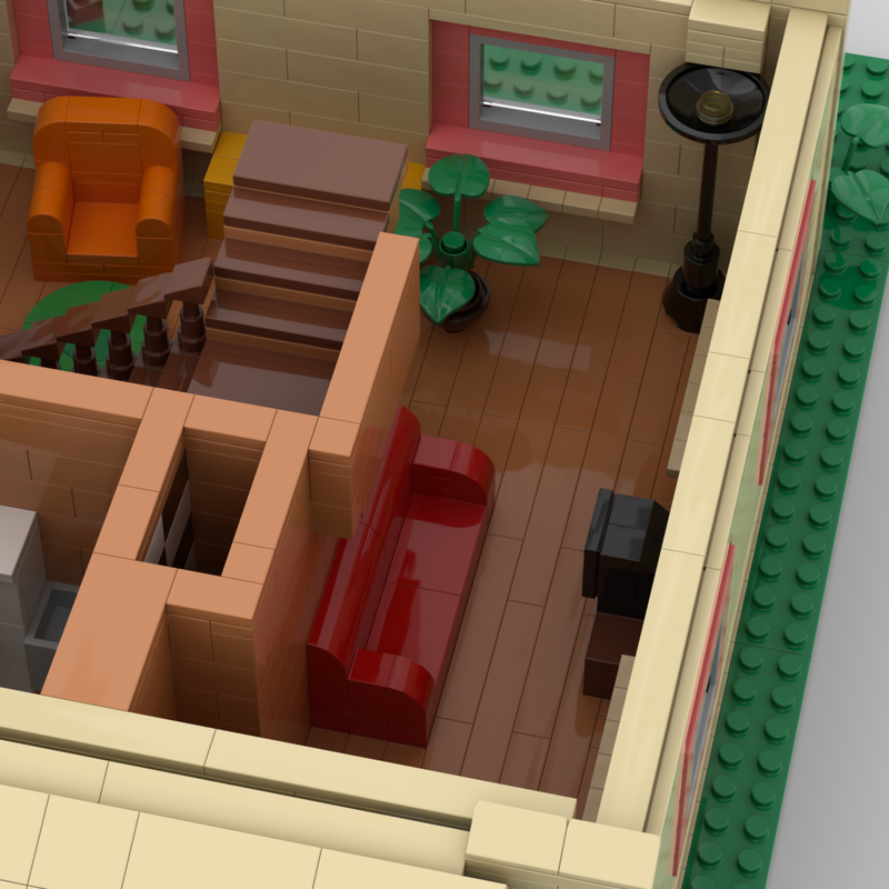 LEGO MOC Donald Duck's house by Leo G | Rebrickable - Build with LEGO