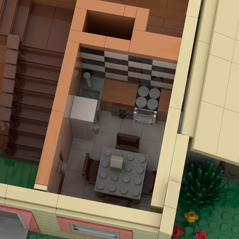 LEGO MOC Donald Duck's house by Leo G | Rebrickable - Build with LEGO