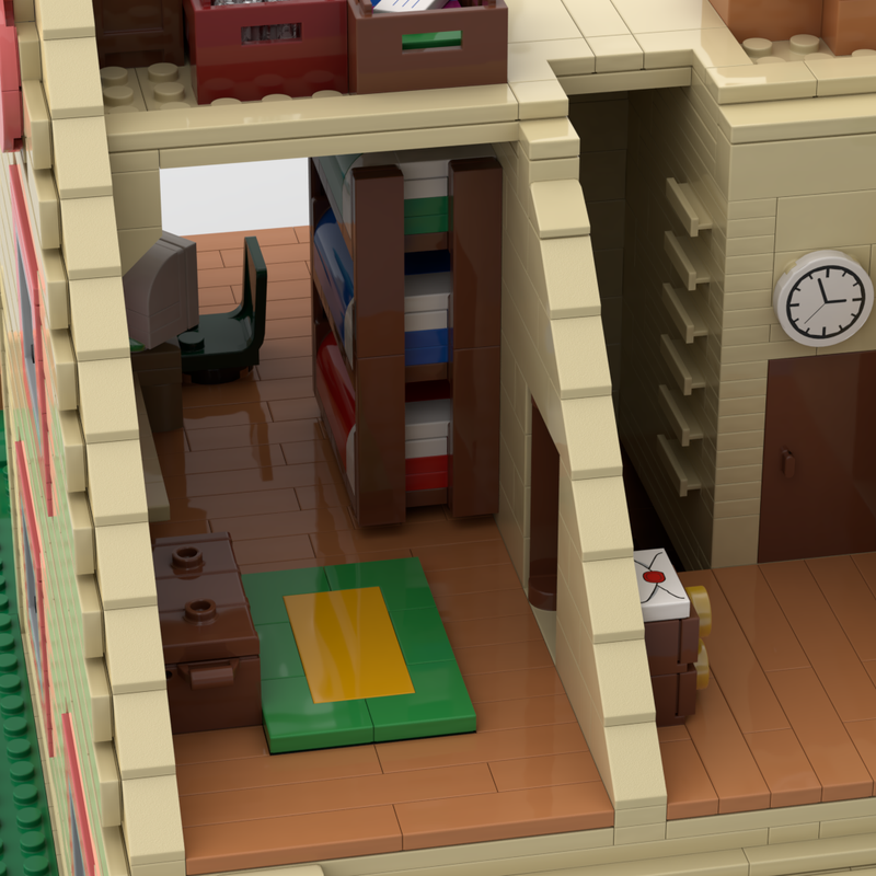 LEGO MOC Donald Duck's house by Leo G | Rebrickable - Build with LEGO