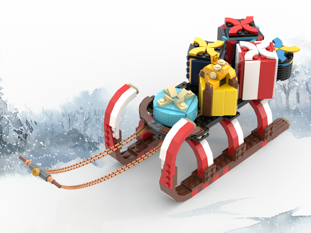 Lego Moc Fenris Wolf Christmas Sleigh 31132 Alternate Build And Addon