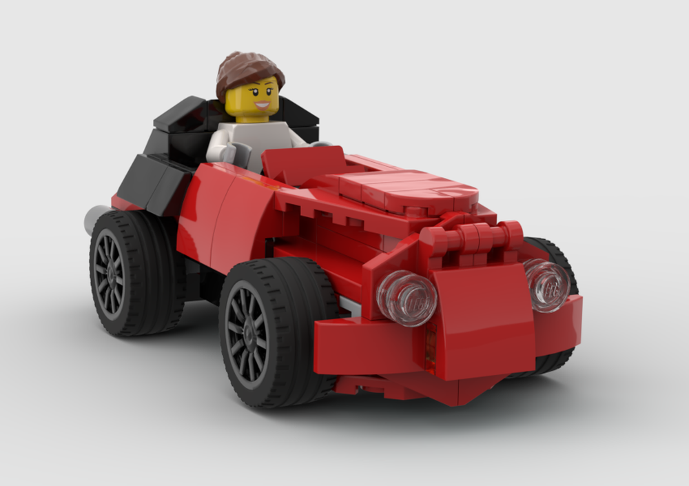 LEGO MOC Roadster by Legonid | Rebrickable - Build with LEGO