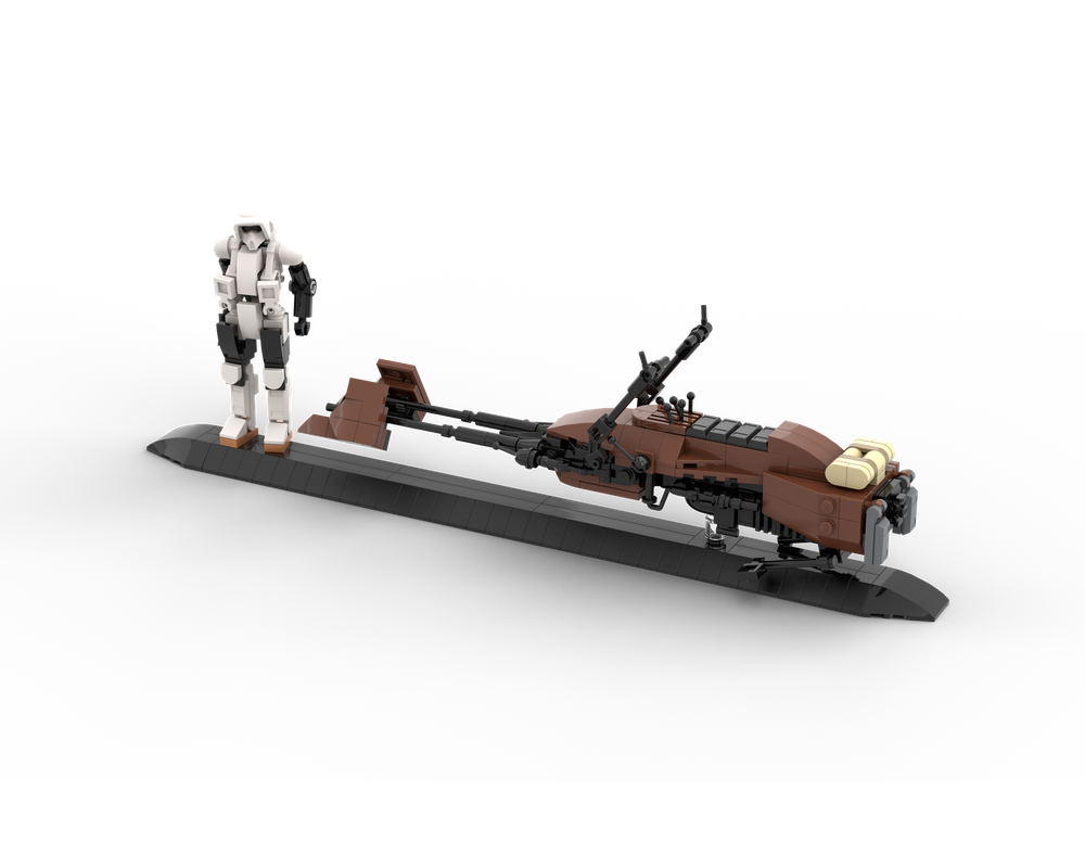 LEGO MOC 74-Z Speeder Bike by five_dc | Rebrickable - Build with LEGO