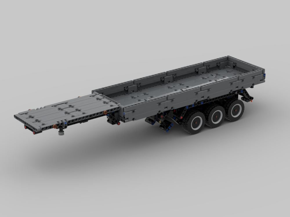 LEGO MOC trailer with suspension lego technic by Brickma_Lego ...
