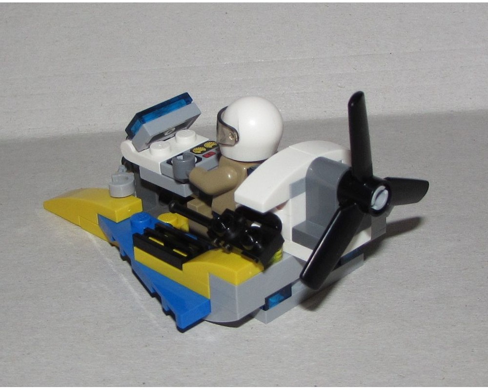 LEGO MOC 30359 Police hovercraft by BriXperiMent | Rebrickable - Build ...