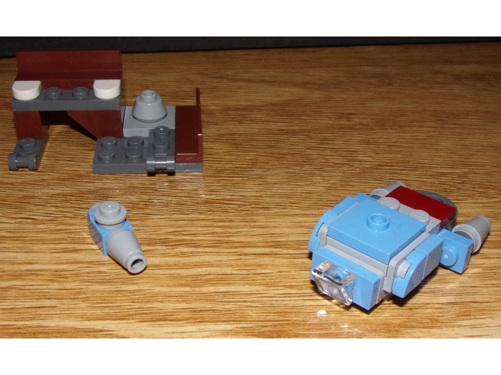 Lego Moc 75307 S16 Repair Dock By Justice8 Rebrickable Build With Lego