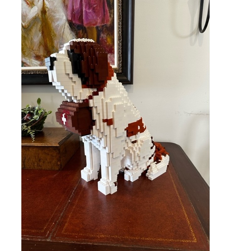 LEGO MOC Dog Saint Bernard by PetProject | Rebrickable - Build with LEGO