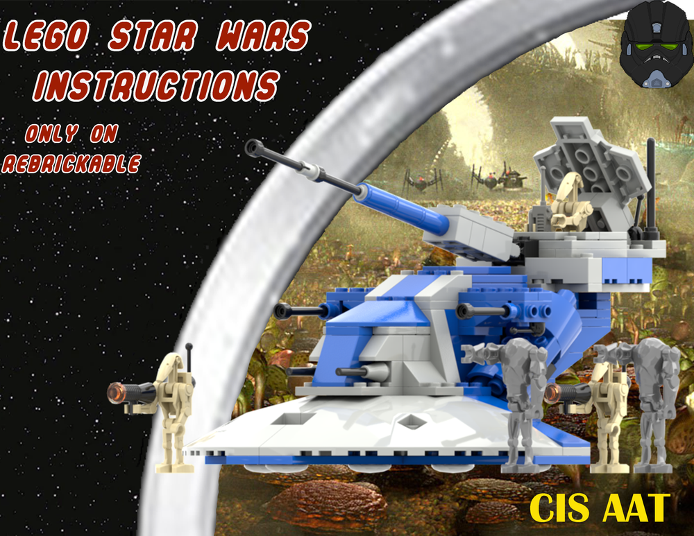LEGO MOC Classic-Style CIS AAT by CloneCreatesClassics | Rebrickable ...