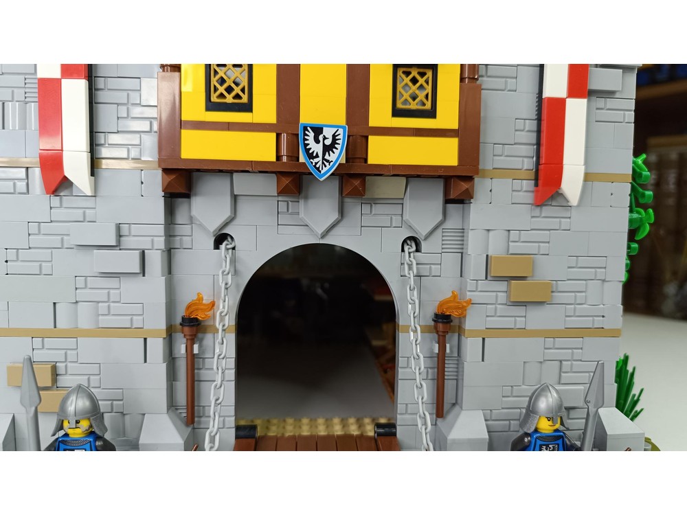 Lego Moc Black Falcon Castle By Thrulego Rebrickable Build With Lego