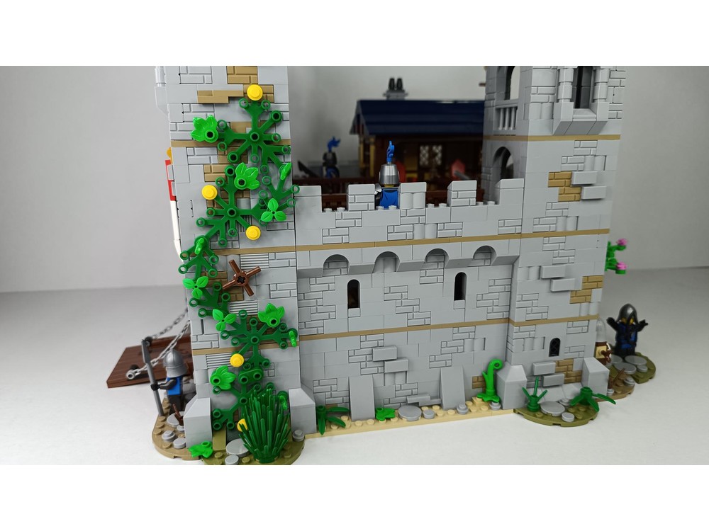 Lego Moc Black Falcon Castle By Thrulego Rebrickable Build With Lego