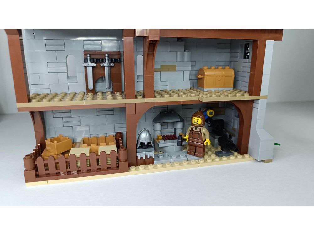 Lego Moc Black Falcon Castle By Thrulego Rebrickable Build With Lego