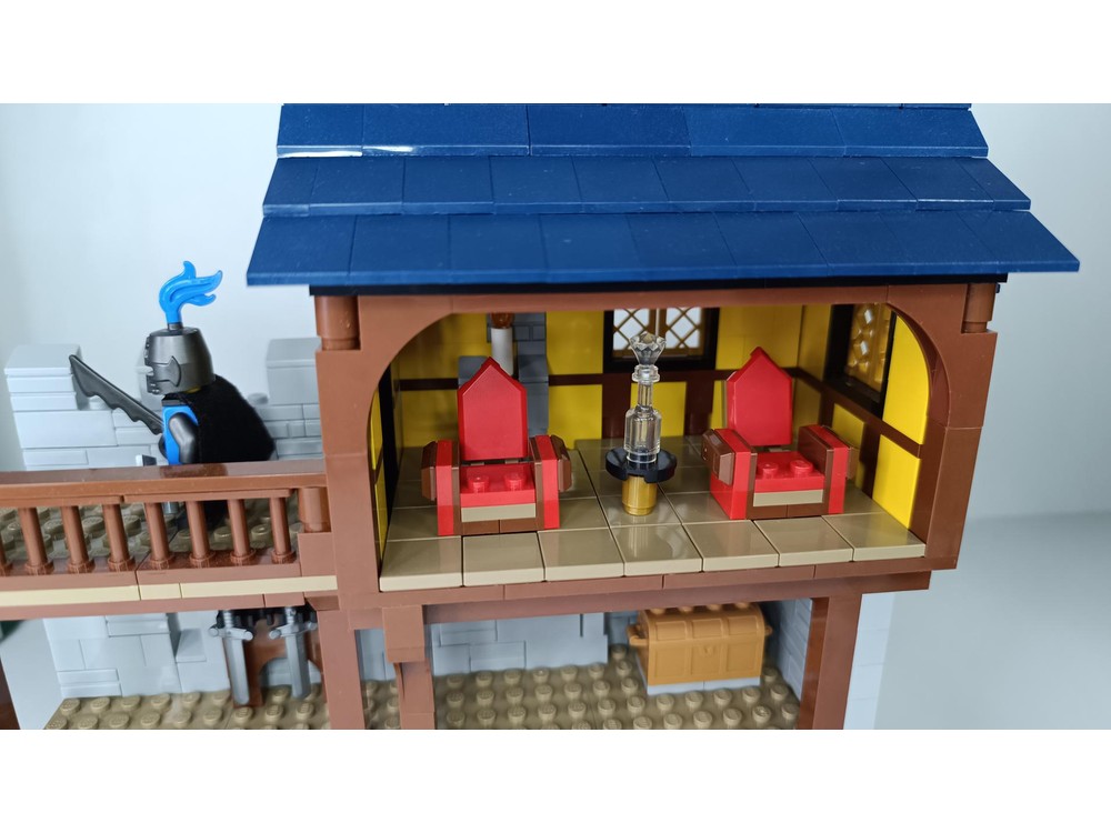 Lego Moc Black Falcon Castle By Thrulego Rebrickable Build With Lego