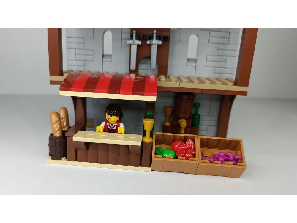 Lego Moc Black Falcon Castle By Thrulego Rebrickable Build With Lego