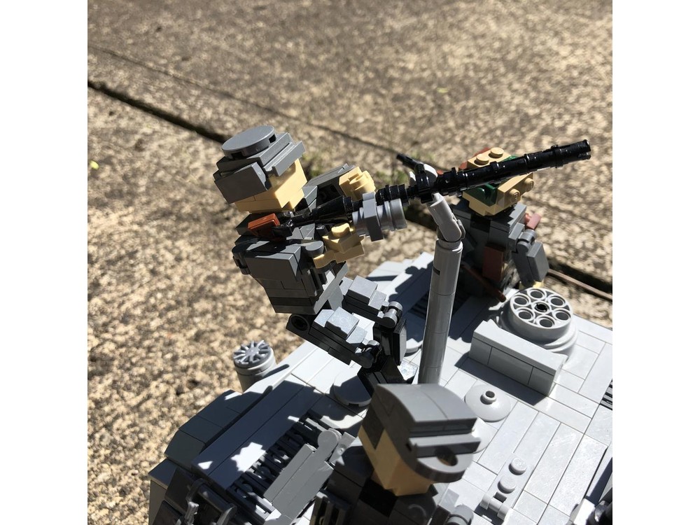 Lego Moc Miniland Scale Brick Built Soldiers By Camobricktape
