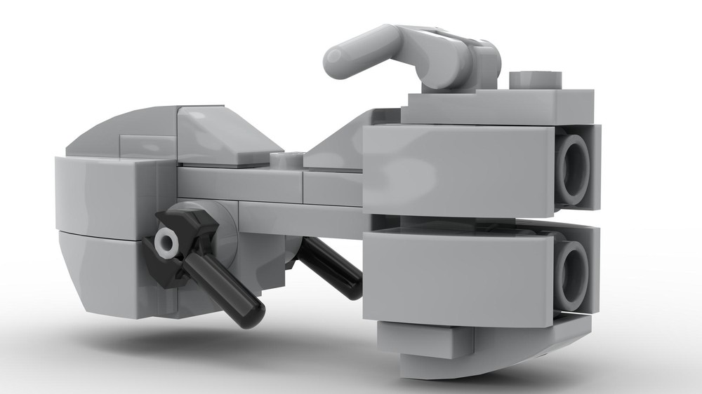 LEGO MOC Luthen Speeder Bike by Dujk | Rebrickable - Build with LEGO