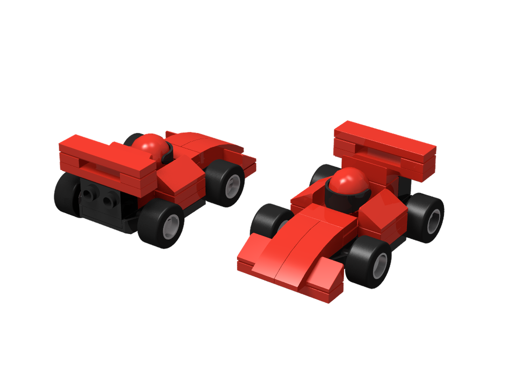 LEGO MOC Mini Formula 1 Car by graeymaelkyn | Rebrickable - Build with LEGO