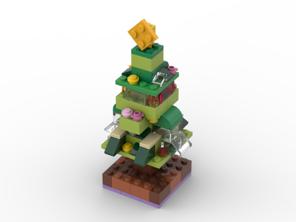 LEGO MOC 10695 Christmas Tree by L3goxfan | Rebrickable - Build with LEGO