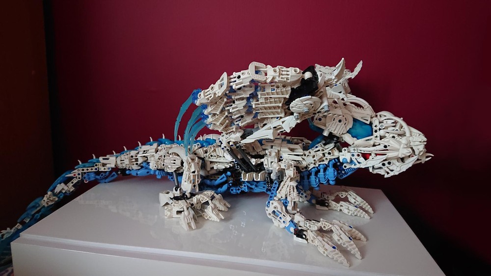 LEGO MOC Ice Dragon by Tymon101 | Rebrickable - Build with LEGO
