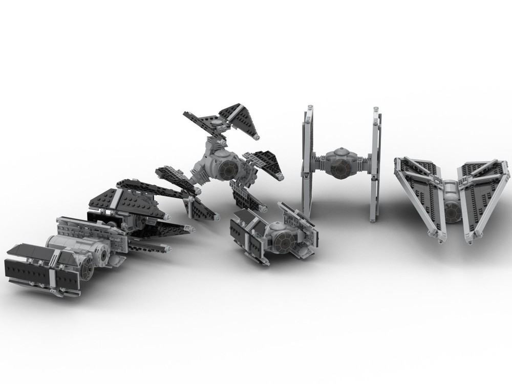 LEGO MOC SW Microfighters Imperial Defender Fighter Stricker Advanced ...