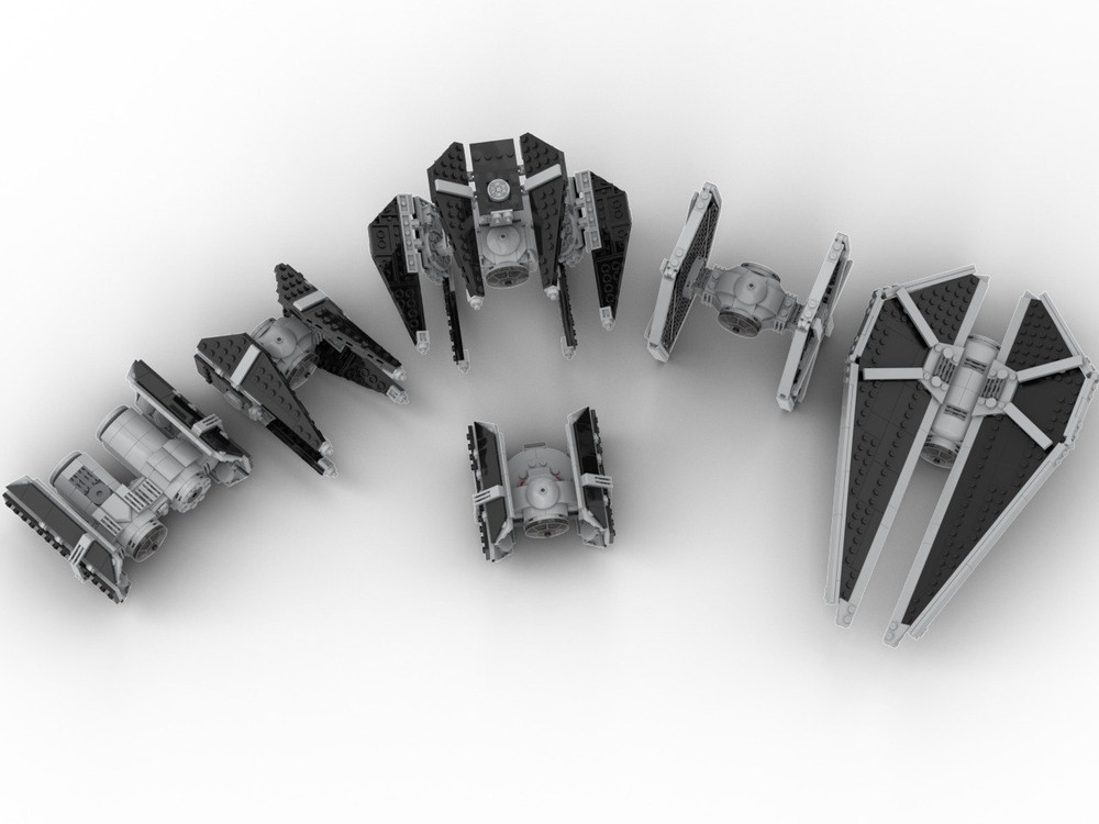 LEGO MOC SW Microfighters Imperial Defender Fighter Stricker Advanced ...