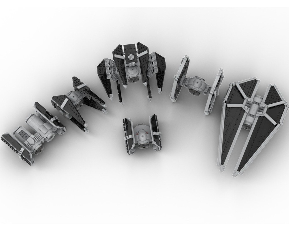 LEGO MOC SW Microfighters Imperial Defender Fighter Stricker Advanced ...