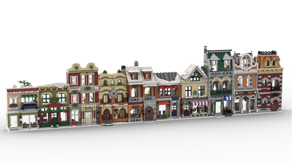 LEGO MOC 10263 Firestation Modular by bergebricks | Rebrickable - Build ...