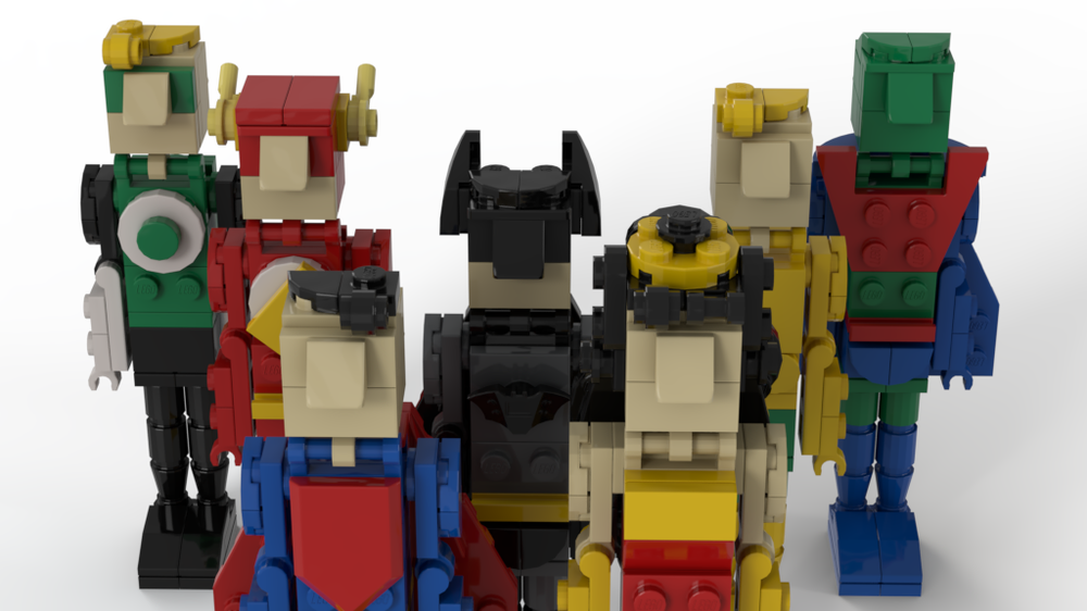 LEGO MOC JLA (miniland) by DoctorY | Rebrickable - Build with LEGO