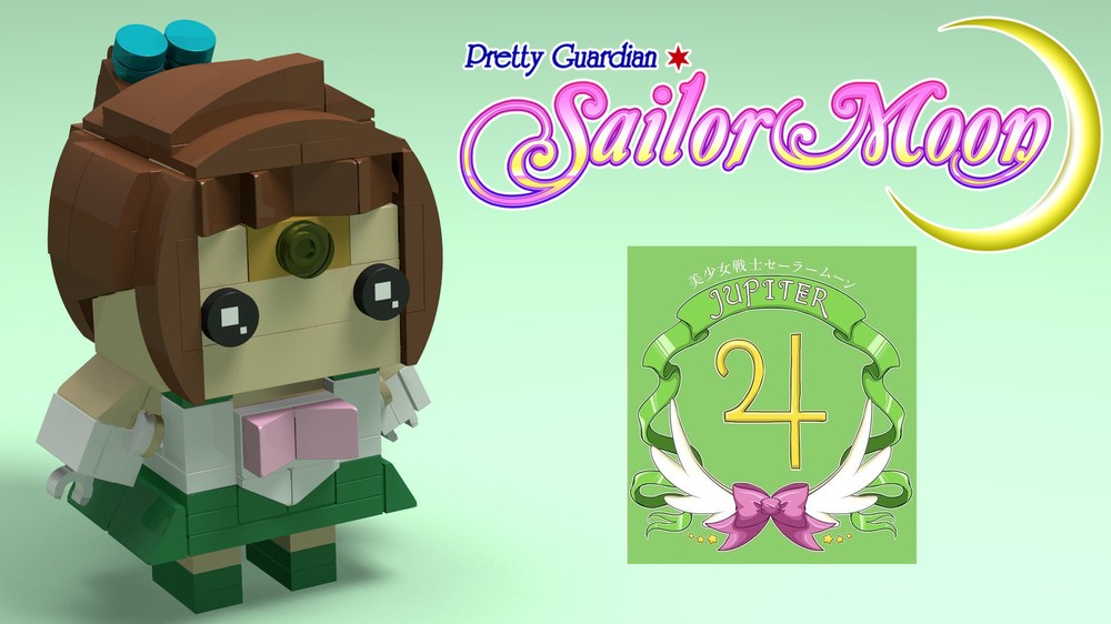 LEGO MOC Sailor Jupiter by Maiku__san | Rebrickable - Build with LEGO