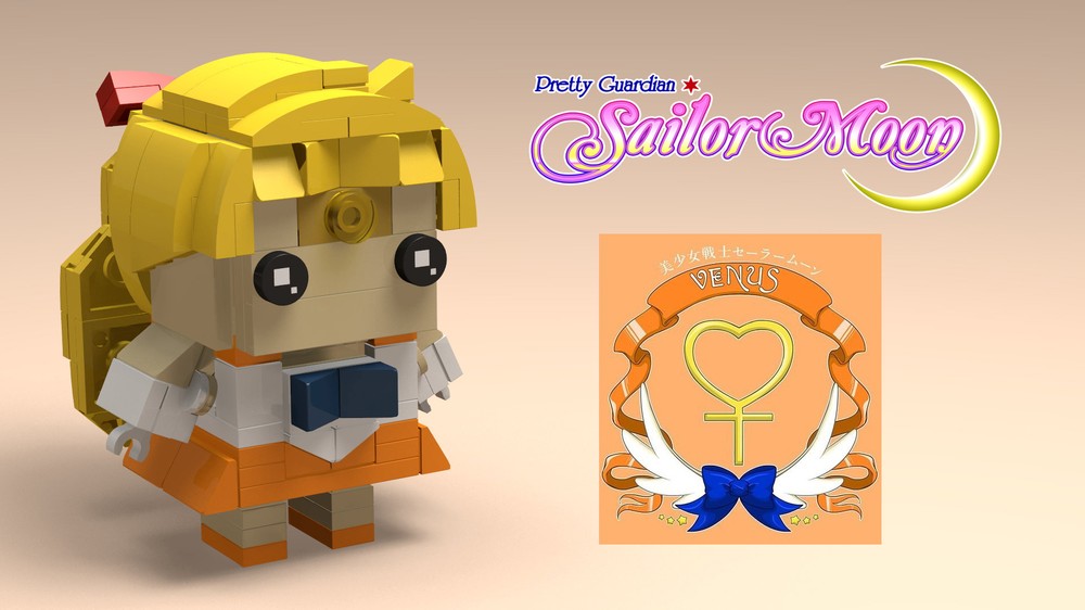 LEGO MOC Sailor Venus by Maiku__san | Rebrickable - Build with LEGO