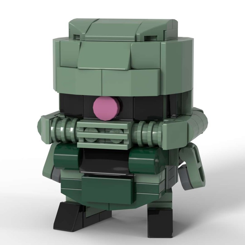 LEGO MOC Chibi MS - MS06 by zephyrblues | Rebrickable - Build with LEGO