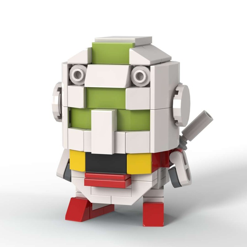 LEGO MOC Chibi MS - RGM-79 by zephyrblues | Rebrickable - Build with LEGO