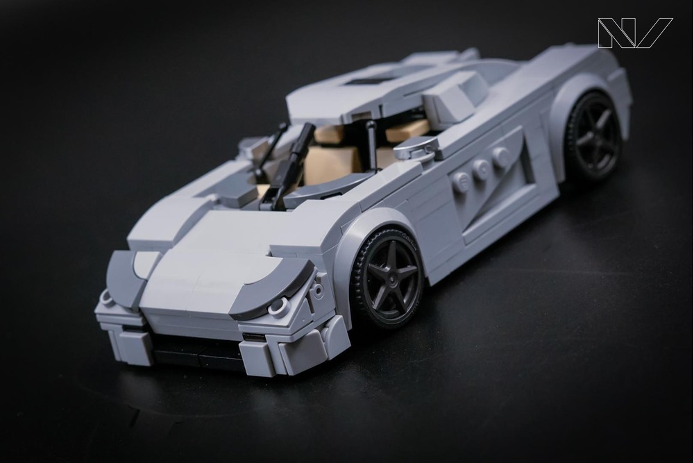Lego Moc Koenigsegg Cc8s By Nv Carmocs Rebrickable Build With Lego