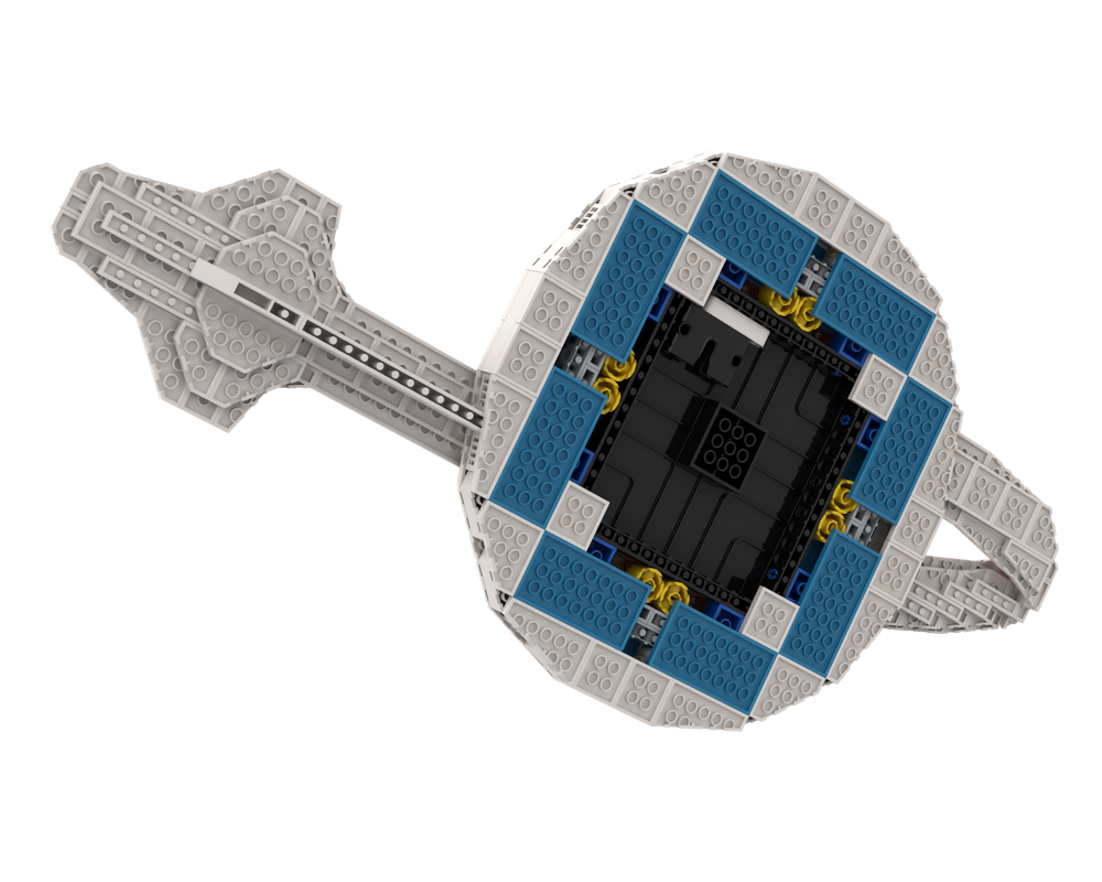 Lego Moc Classic Space Wall Art By Jrathage Rebrickable Build With Lego
