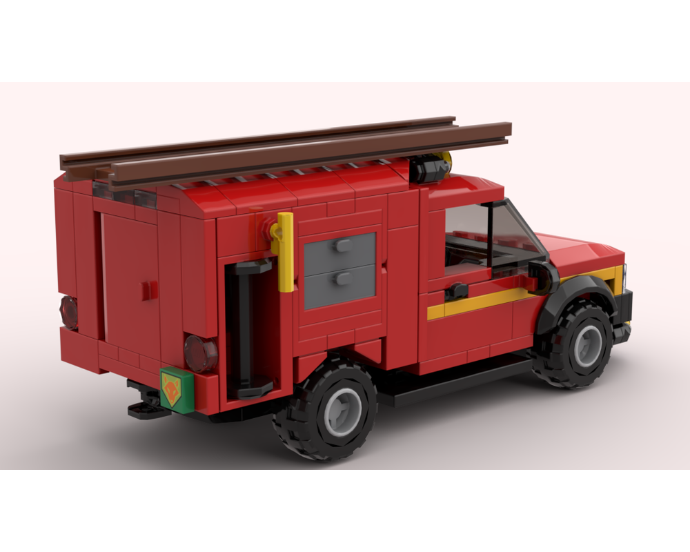 Lego Moc Ford Ranger Brush Truck By Artifice Rebrickable Build With