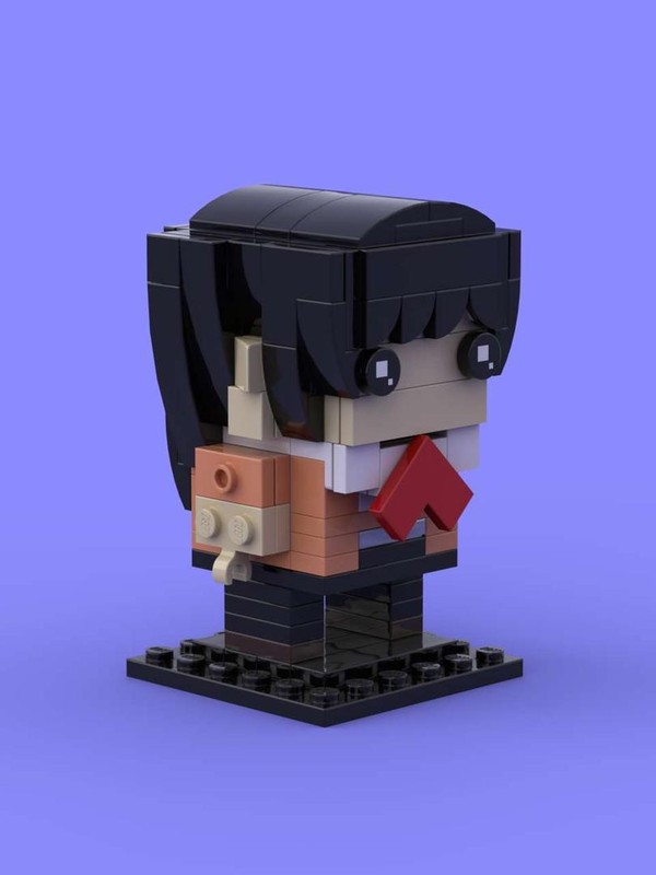 LEGO MOC Nanami Touko Brickheadz by Houdai_Bricks | Rebrickable - Build ...