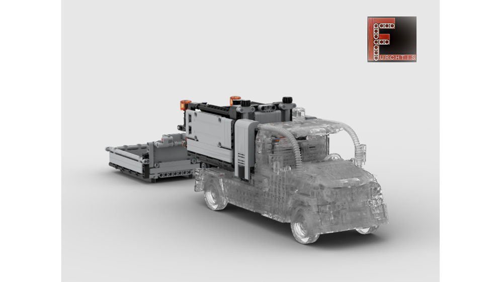 LEGO MOC Hook Lift for Goupil G6 by Furchtis | Rebrickable - Build with ...