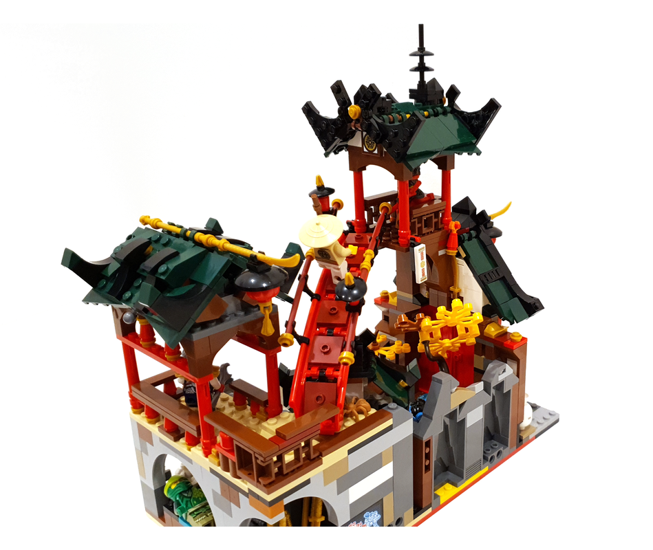 LEGO MOC Dojo Temple Courtyard by icedragonj | Rebrickable - Build with ...