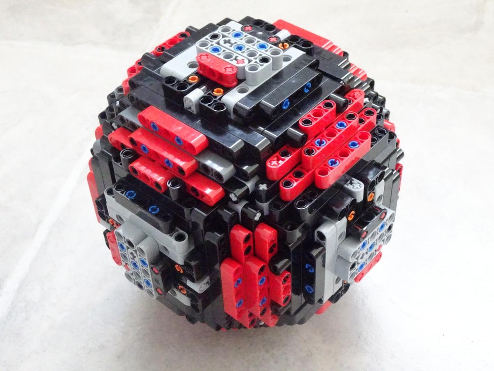 LEGO MOC Big sphere L21 by janwillemthefactor | Rebrickable - Build ...