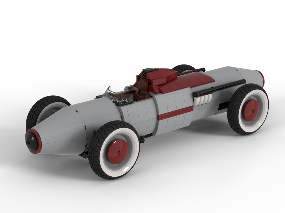 LEGO MOC Belly Tank Racer by Linse | Rebrickable - Build with LEGO
