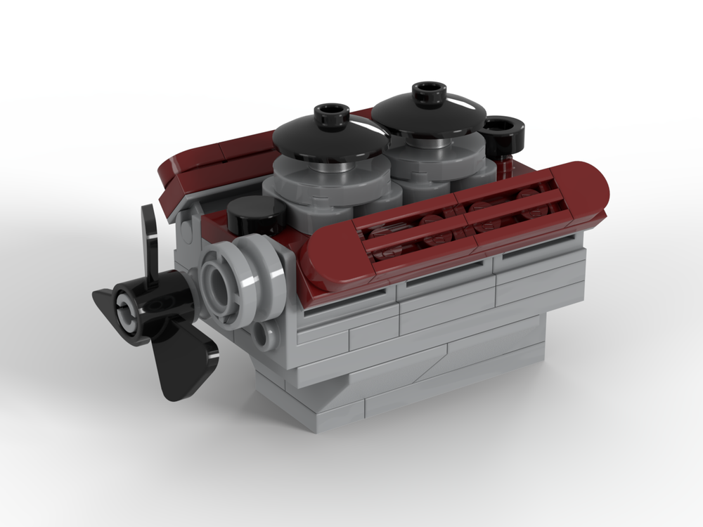 LEGO MOC Belly Tank Racer by Linse | Rebrickable - Build with LEGO