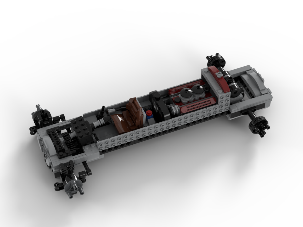 LEGO MOC-132941 Belly Tank Racer by Linse | Rebrickable - Build with LEGO