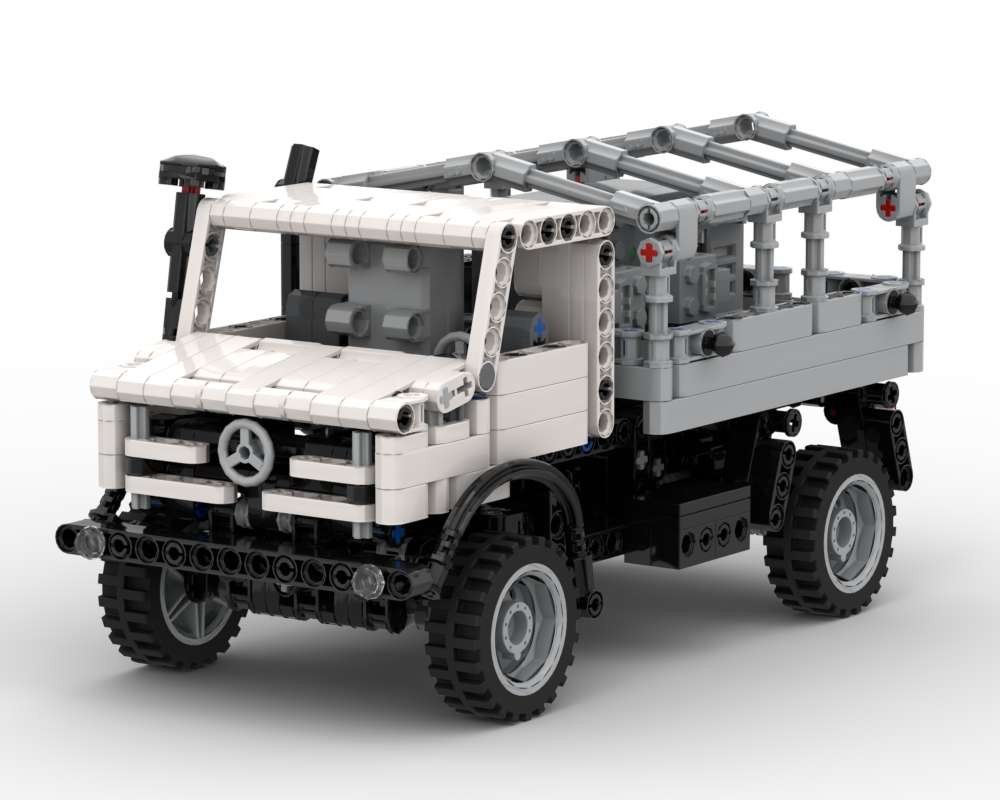 LEGO MOC Mini Unimog U4023 by Stinkwell_exhaust_creations | Rebrickable ...