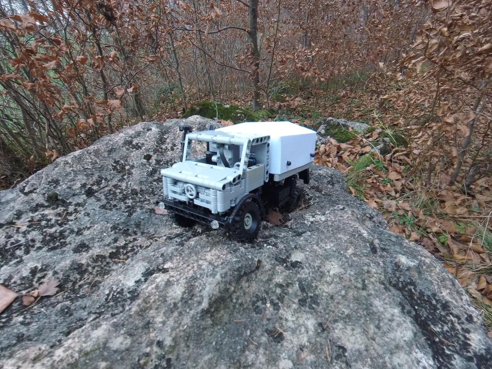 Lego Moc Mini Unimog U4023 By Stinkwellexhaustcreations Rebrickable